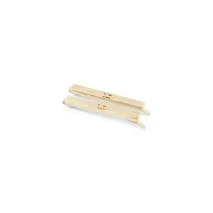 Celine Set Of 2 Hair Slides - Silver