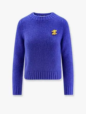 Celine Cashmere And Silk Blend Sweater - Multicolor