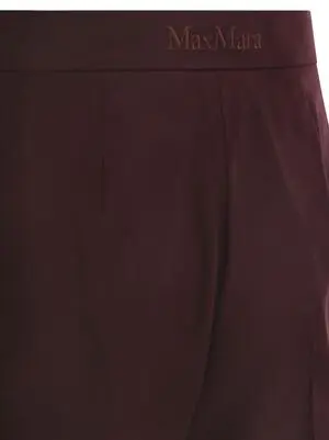 Max Mara Tailored Stretch Virgin Wool Trousers - Multicolor