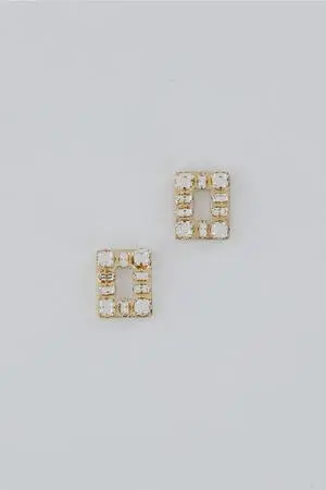 ROGER VIVIER Crystal Embellished Earrings - Multicolor