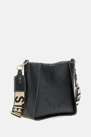 Stella McCartney Logo Crossbody Bag Grainy Alter Mat - Multicolor