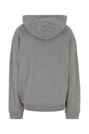 Miu Miu Grey Cotton Sweatshirt