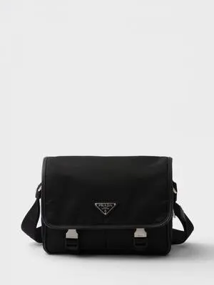 Prada Re-nylon And Saffiano Leather Bag - Black