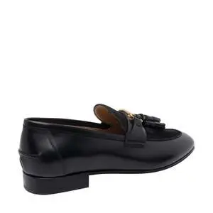 Valentino Garavani Vaniteux Leather Loafers - Black