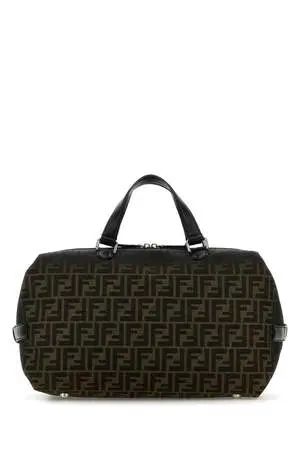 Fendi Ff Logo Handbag - Multicolor