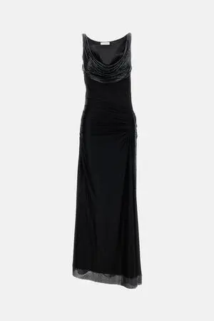 Rabanne Long Jersey Dress - Multicolor