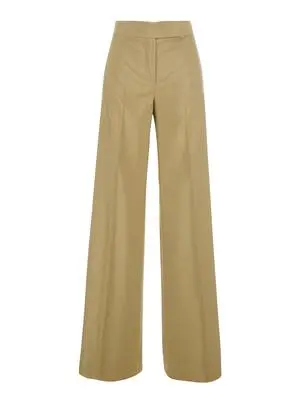Max Mara Wool And Silk Trousers - Multicolor