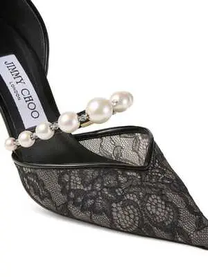 JIMMY CHOO Aurelie 85mm Lace Pumps