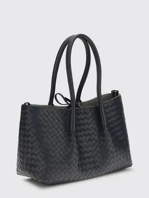 Bottega Veneta Pinacoteca Medium Woven Leather Bag - Blue