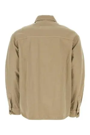FAY Cappuccino Cotton Blend Shirt - Brown