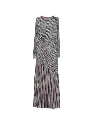 Missoni Long Striped Sequined Dress - Multicolor