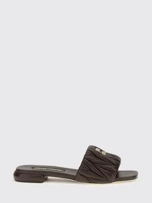 Miu Miu Heeled Sandal - Brown