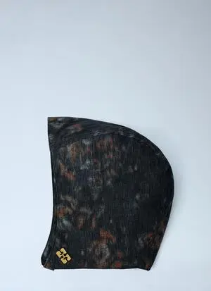 GANNI Printed Bonnet