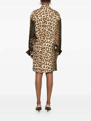 Sportmax Leopard Midi Dress