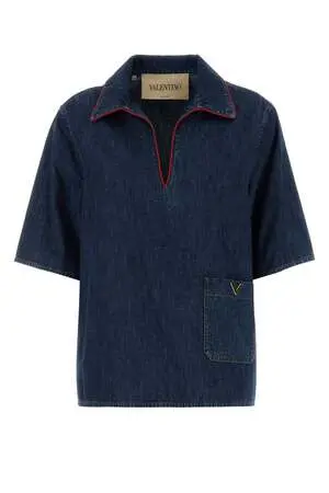 Valentino Garavani Denim Blouse - Blue