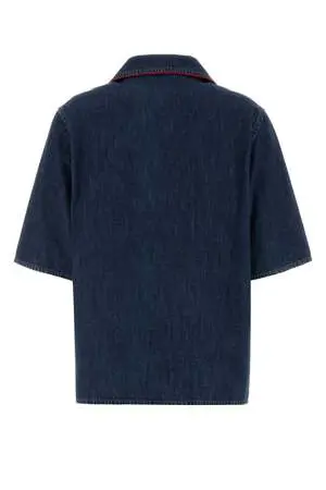Valentino Garavani Denim Blouse - Blue