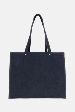 A.p.c. Cotton Denim Tote X Fragment - Multicolor