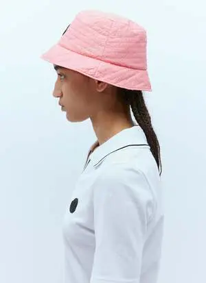 Moncler Logo Patch Bucket Hat