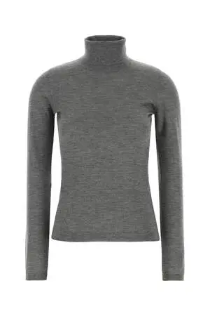 Brunello Cucinelli Grey Cashmere Blend Sweater - Gray