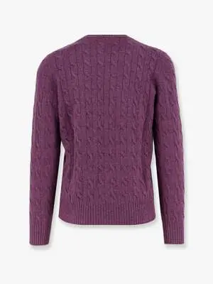 Brunello Cucinelli Cable Knit Cashmere Sweater - Cream