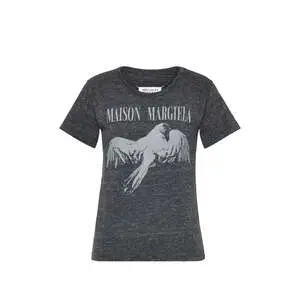 MAISON MARGIELA Grey Tops T-shirts & Jerseys - Gray