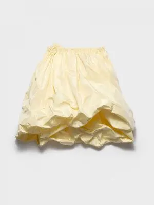 Prada Taffeta Skirt - Cream