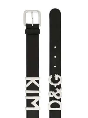 Dolce & Gabbana Belt With Logo Buckle