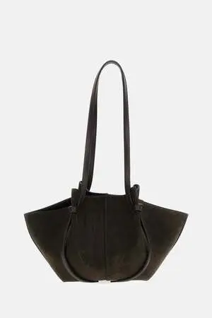Yuzefi Suede Mochi Bag - Multicolor