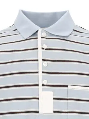 Bottega Veneta Striped Polo Shirt