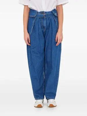 Loewe Cargo Denim Jeans - Multicolor
