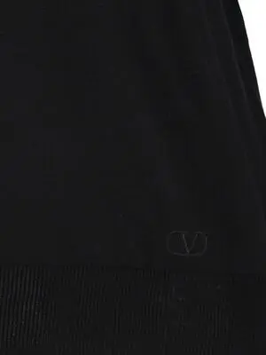 Valentino Garavani Vlogo Signature Wool Sweater - Black