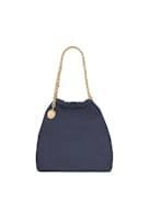 Stella McCartney Falabella Medium Drawstring Alter Suede Shoulder Bag - Multicolor