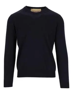 Valentino Garavani Vlogo Signature Sweater - Blue