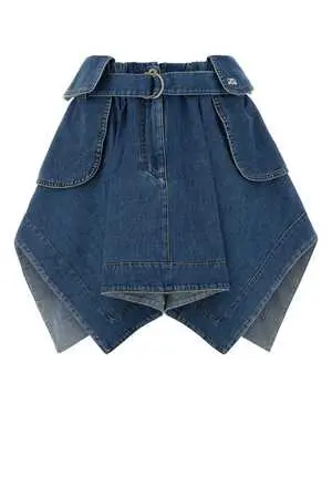 Loewe Denim Skirt - Blue