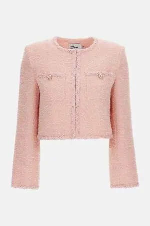 SELF-PORTRAIT Boucle Jacket