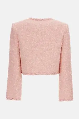SELF-PORTRAIT Bouclé Jacket - Multicolor