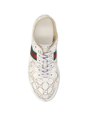 Gucci Stretch Leather Sneakers
