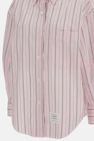 Thom Browne Supersized Striped Shirt