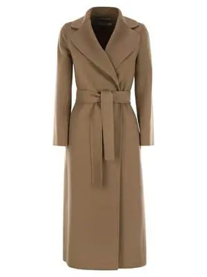 Max Mara Poldo Wool Coat - Brown