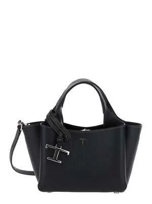 TOD'S Leather Handbag - Black
