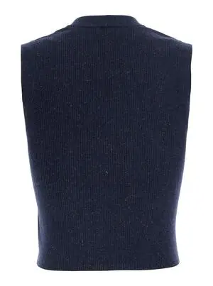 Brunello Cucinelli Cashmere Blend Vest - Multicolor