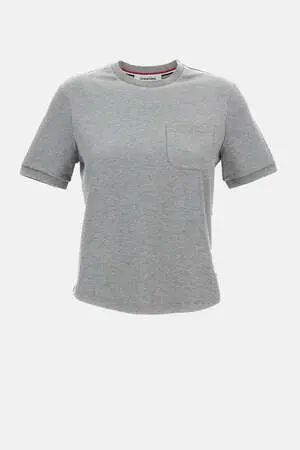 Thom Browne Thom Browne Women Cotton Milano Pocket Tee Multicolor