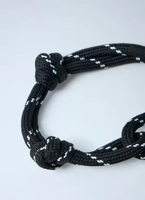 Miu Miu Cord Bracelet - Black