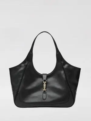 Gucci Mercato Leather Bag - Black