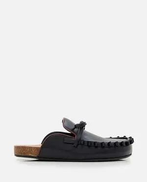 JW Anderson Leather Sabot - Multicolor