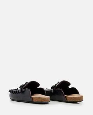 JW Anderson Leather Sabot - Multicolor
