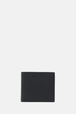 Thom Browne Billfold In Soft Pebble Grain Leather - Multicolor