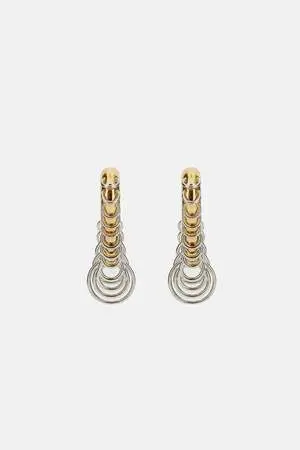 Rabanne Punk Xl Link Earrings - Multicolor