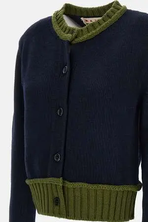 Marni Crew-neck Cardigan - Multicolor