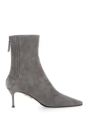 AQUAZZURA Saint Honore Suede Stiletto Boots - Multicolor
